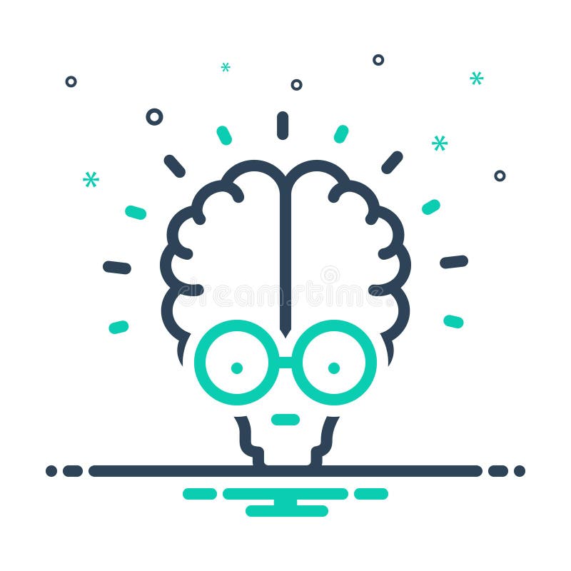 Mix Icon for Knowledge, Knowing and Wisdom Stock Vector - Illustration ...