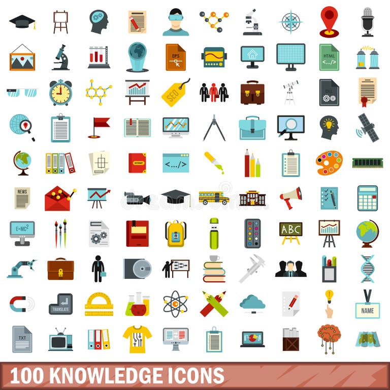 Knowledge Icons Stock Illustrations – 66,823 Knowledge Icons Stock ...