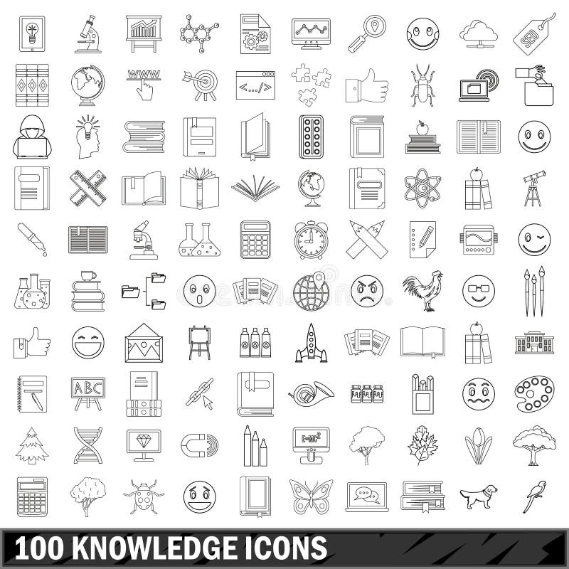 Knowledge Icons Stock Illustrations – 59,493 Knowledge Icons Stock ...