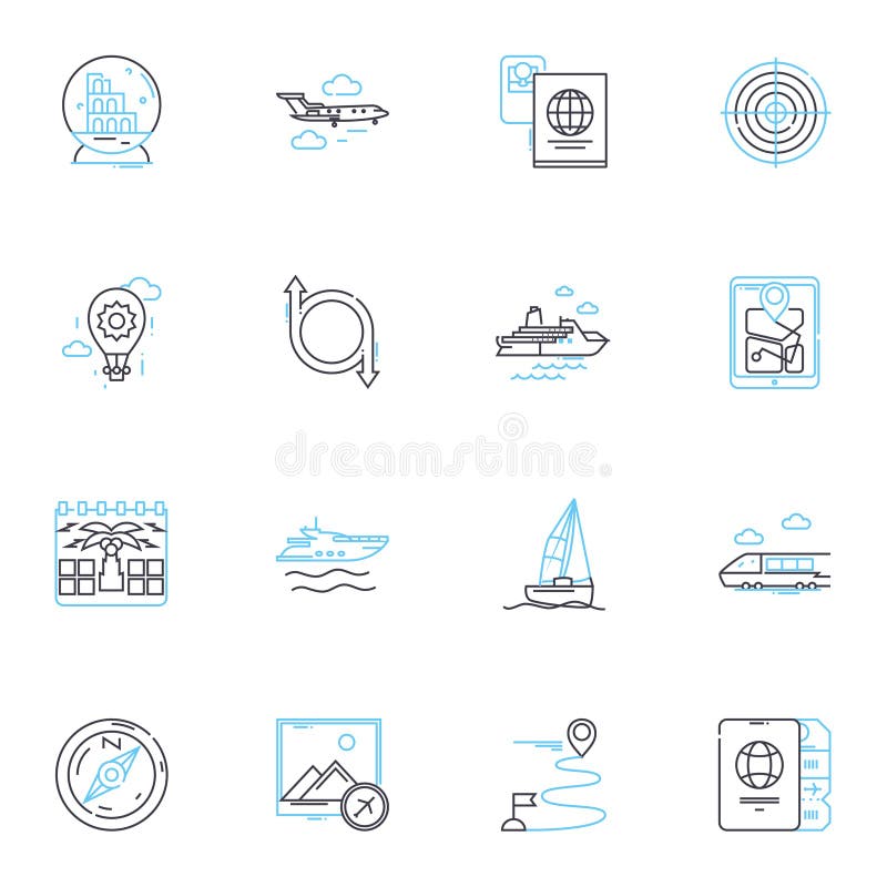 Knowledge and Insight Linear Icons Set. Enlightenment, Wisdom ...