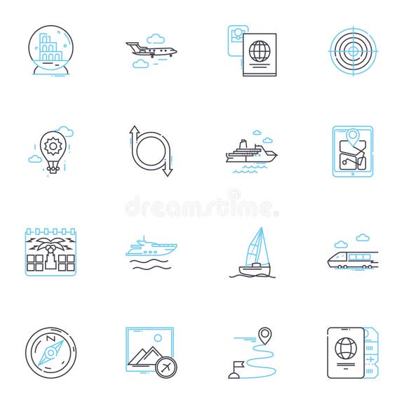 Knowledge and Insight Linear Icons Set. Enlightenment, Wisdom ...