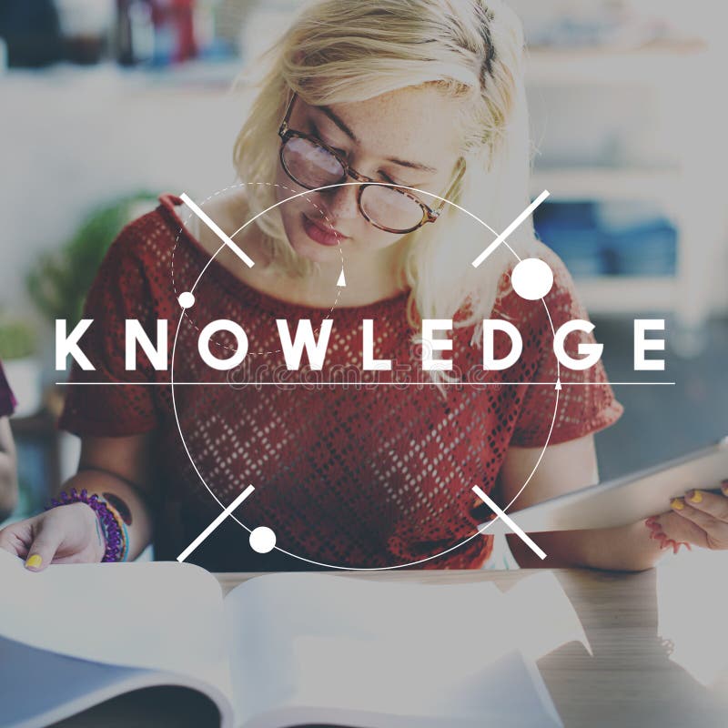 Knowledge Intelligence Study Education Concept Stock Image - Image of ...