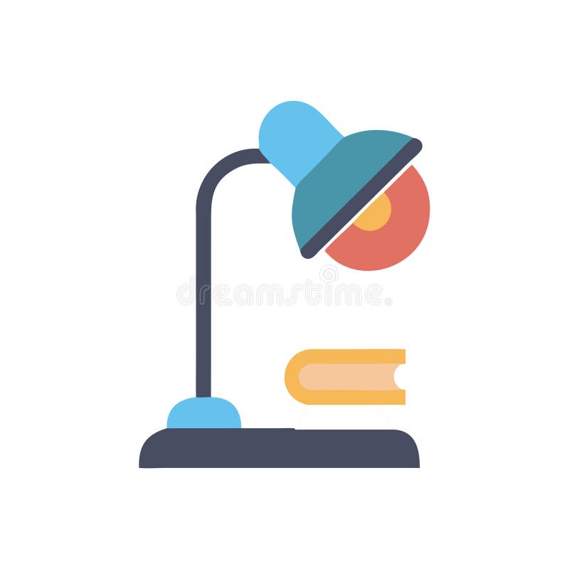 Knowledge Lamp Concept Icon Stock Vector - Illustration of style, class ...