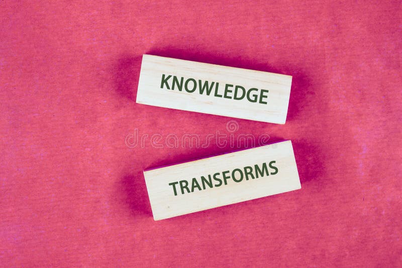 Knowledge Learning Innovation Concept. KNOWLEDGE TRANSFORMS Words ...