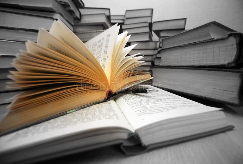 Knowledge - light stock photo. Image of library, open - 2500258