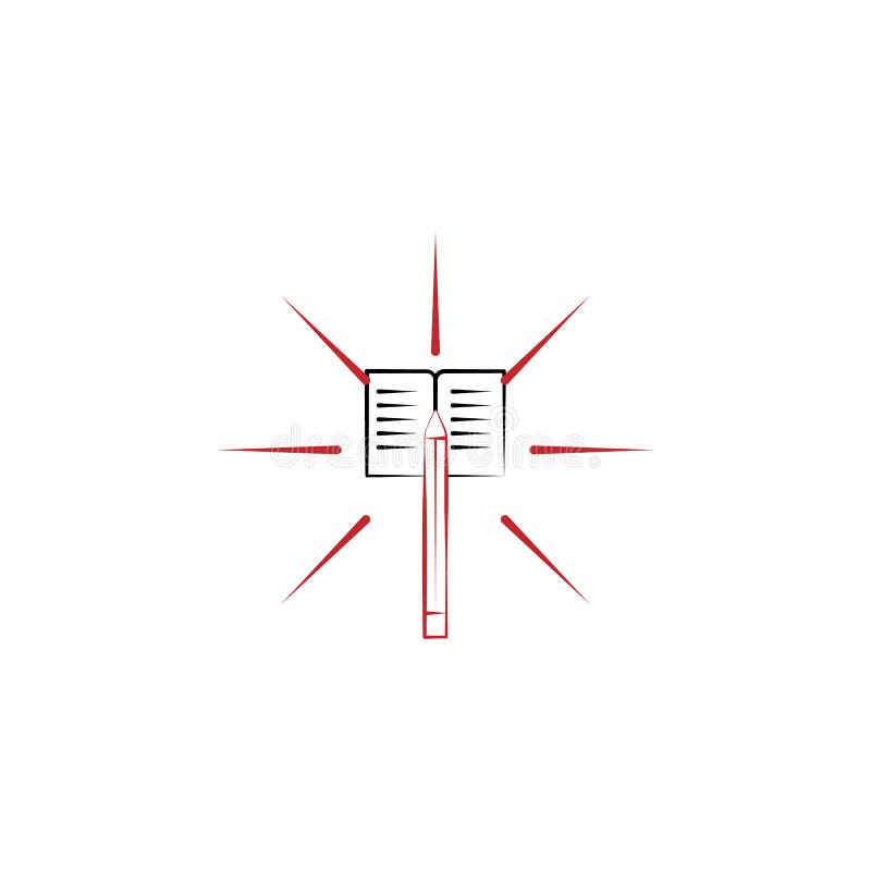 Knowledge is Light 2 Colored Line Icon. Simple Colored Element ...