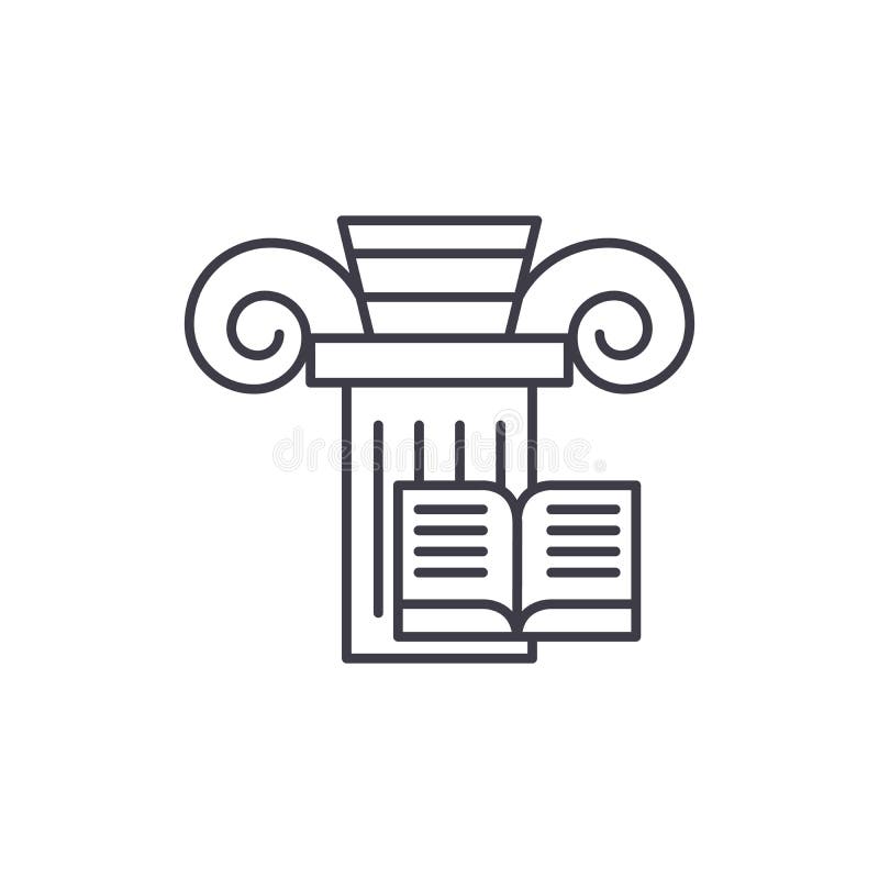 Knowledge Line Icon Concept. Knowledge Vector Linear Illustration ...