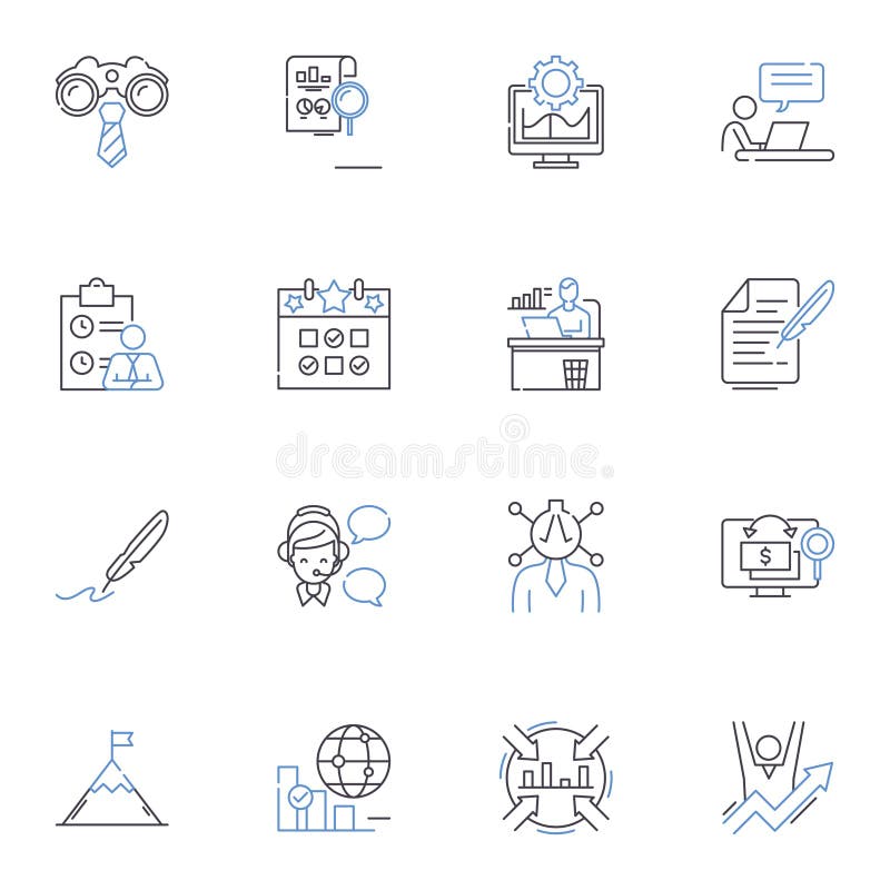 Knowledge and Mastery Line Icons Collection. Expertise, Wisdom, Skill ...