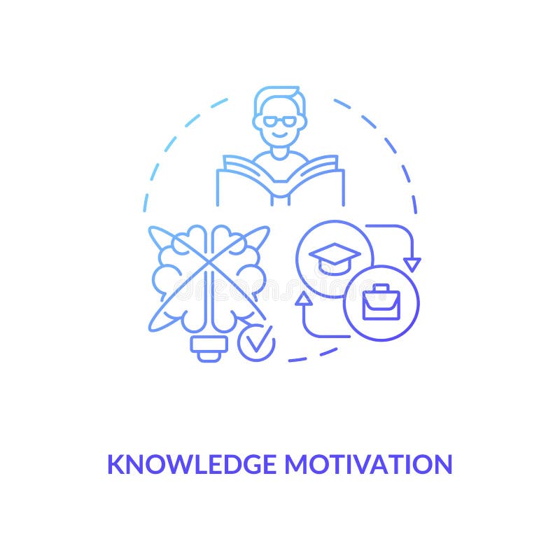 Knowledge Work Turquoise Concept Icon Stock Vector - Illustration of ...