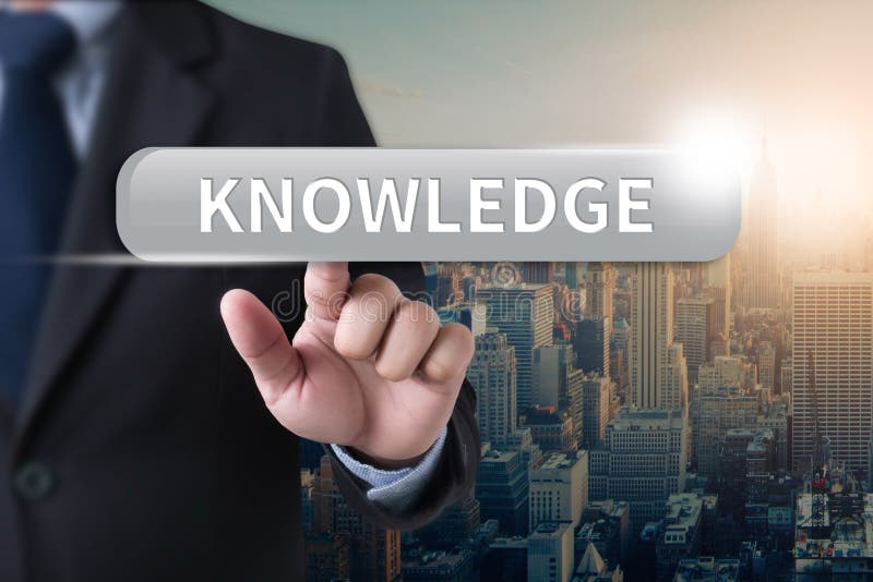 KNOWLEDGE Performance Skills Business Working and Cog Stock Image ...
