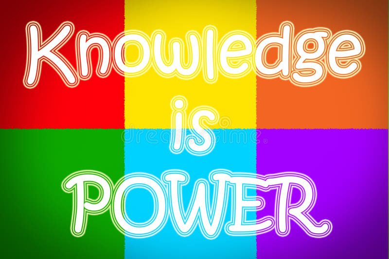Knowledge is Power Concept stock photo. Image of educated - 43718518