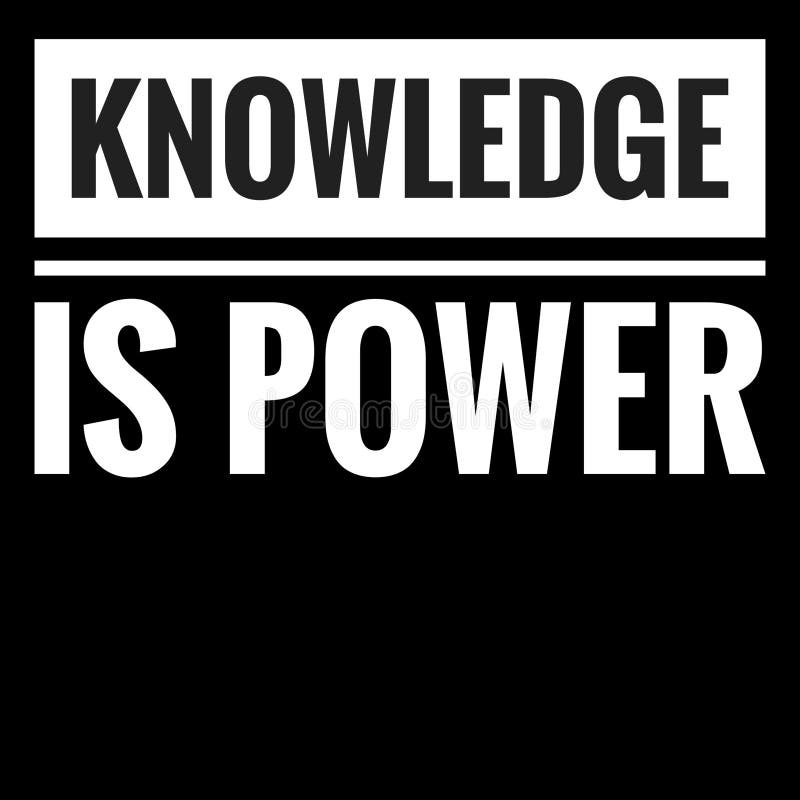 Knowledge is Power. Education Stock Image - Image of smart, knowledge ...