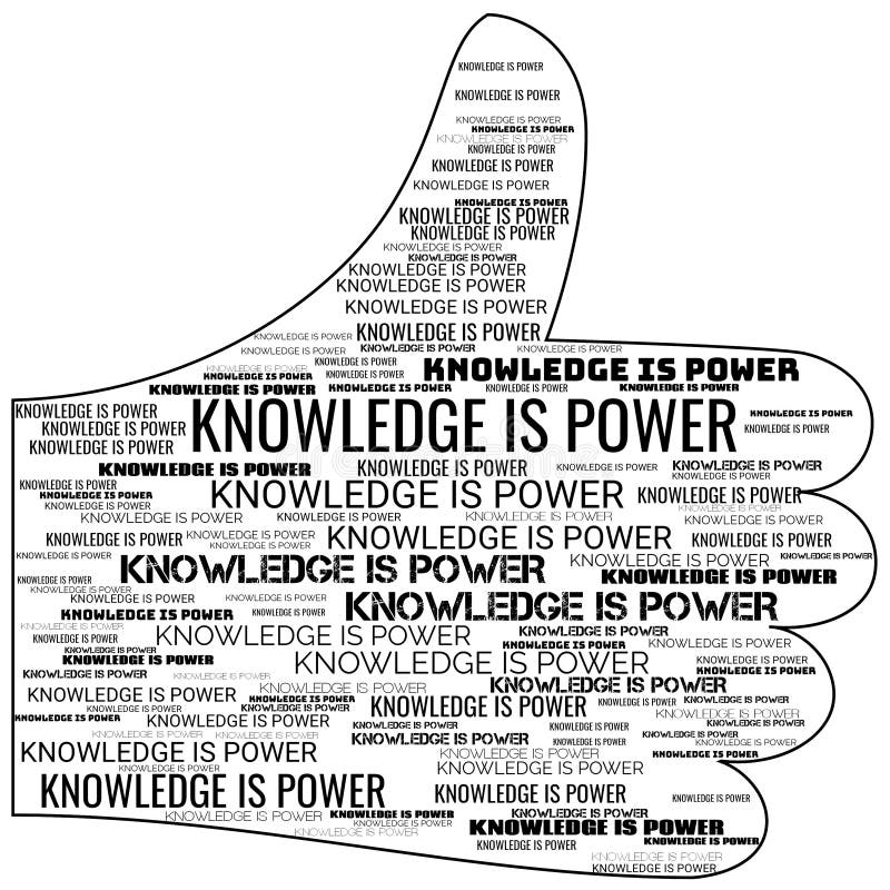 Knowledge is Power. Education Stock Image - Image of knowledge ...
