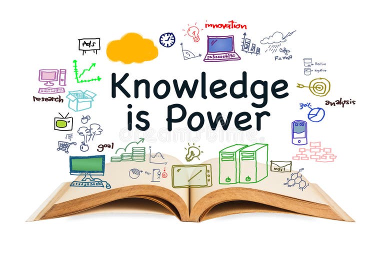 Knowledge is Power stock photo. Image of concept, knowledge - 100214094