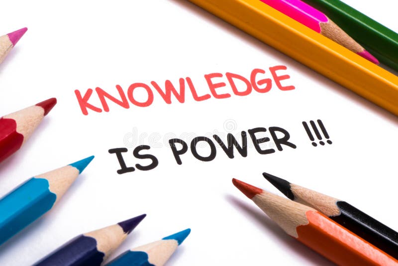 Knowledge is power stock photo. Image of skill, learn - 43514956