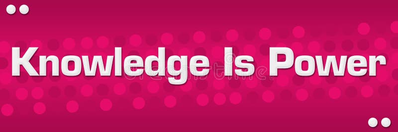 Knowledge is power stock vector. Illustration of brain - 42703180