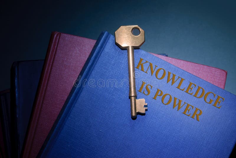 Knowledge is power stock image. Image of learning, study - 46629335