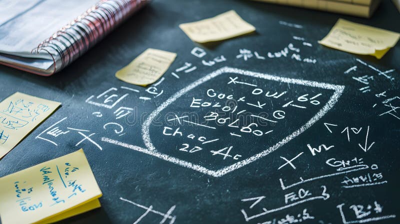 Knowledge Representation through Symbols and Equations Painted on a ...