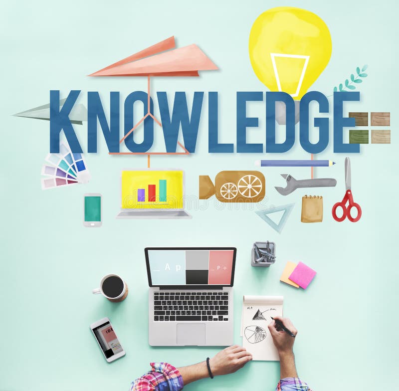 Education Knowledge Illustration Stock Illustration - Illustration of ...