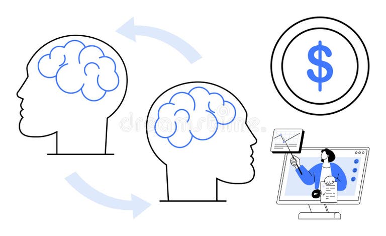Financial Knowledge Concept Stock Illustrations – 11,641 Financial ...