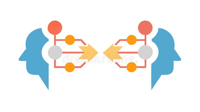 Knowledge Sharing Idea Exchange Communication Vector, Vector Design ...