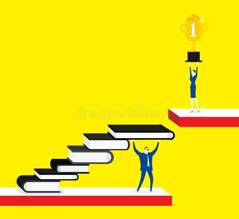 Knowledge stock illustration. Illustration of leadership - 67620303