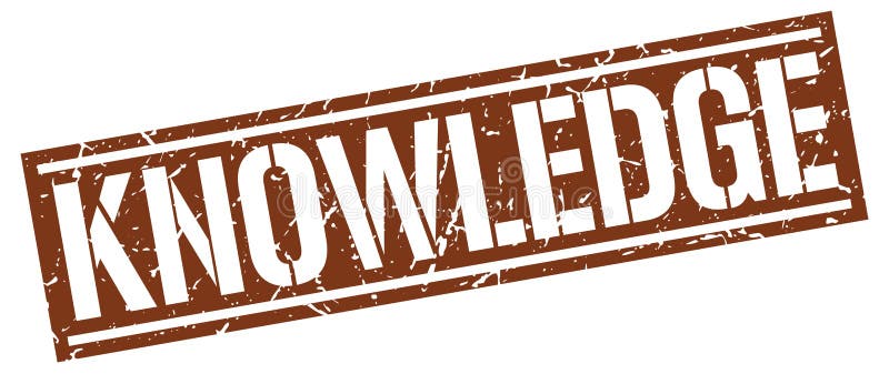 Knowledge stamp stock vector. Illustration of badge - 120846009