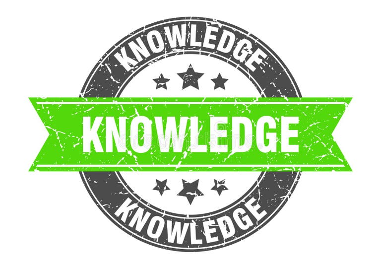 Knowledge stamp stock vector. Illustration of knowledge - 196580596