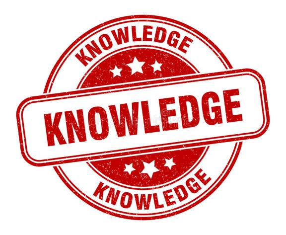 Knowledge Stamp. Knowledge Round Grunge Sign Stock Vector ...