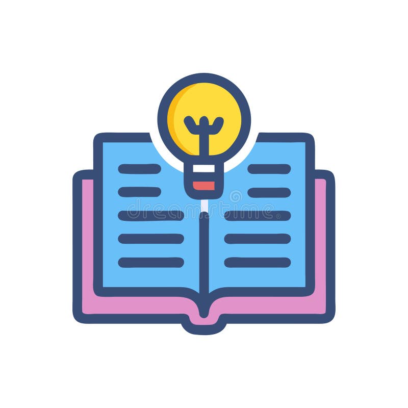 Knowledge Symbol Concept Icon Stock Vector - Illustration of knowledge ...