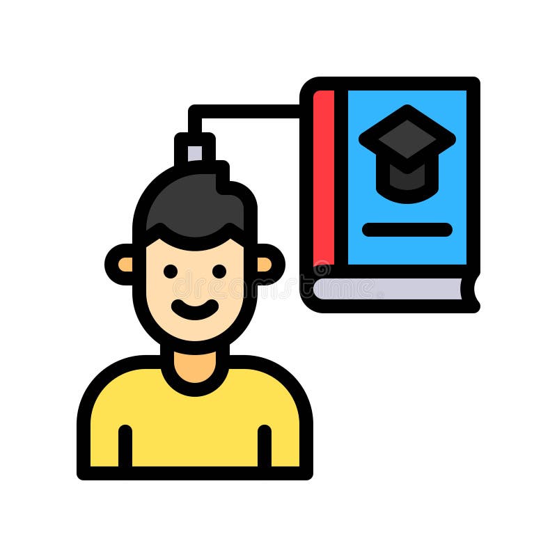 Knowledge Transfer, Future Technology Filled Design Icon Stock Vector ...