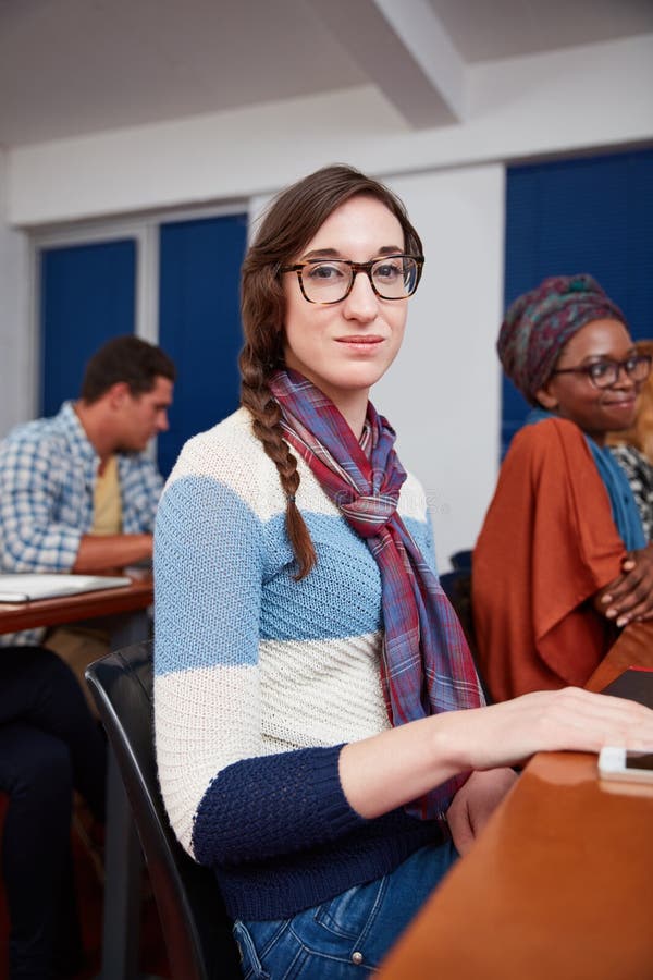 Knowledge is a Treasure that Nobody Can Rob from You. Portrait of a ...