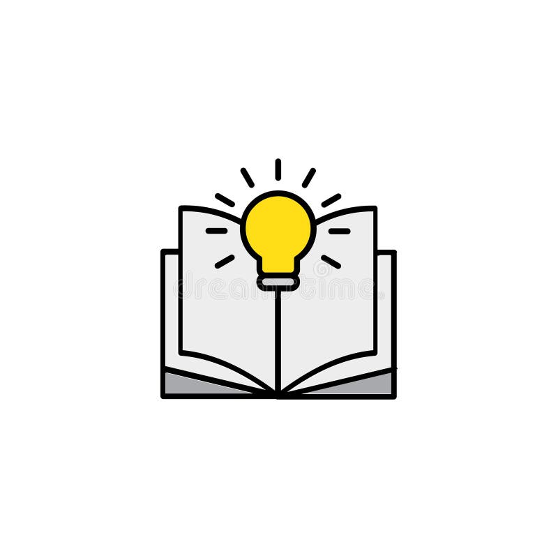 Knowledge Vector Icon Isolated on White Background Stock Vector ...