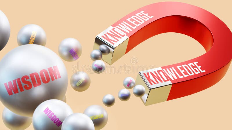 Knowledge Which Attracts Wisdom. a Magnet Metaphor in Which Knowledge ...