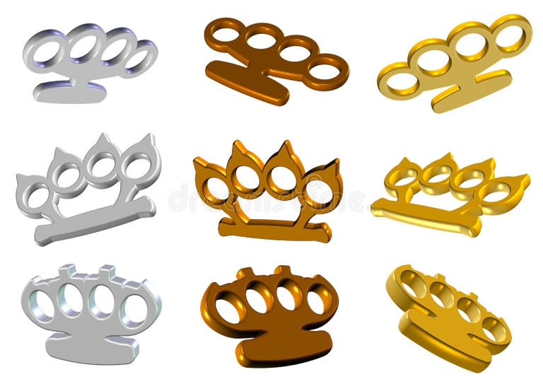 Knuckle Dusters Stock Illustrations – 16 Knuckle Dusters Stock ...