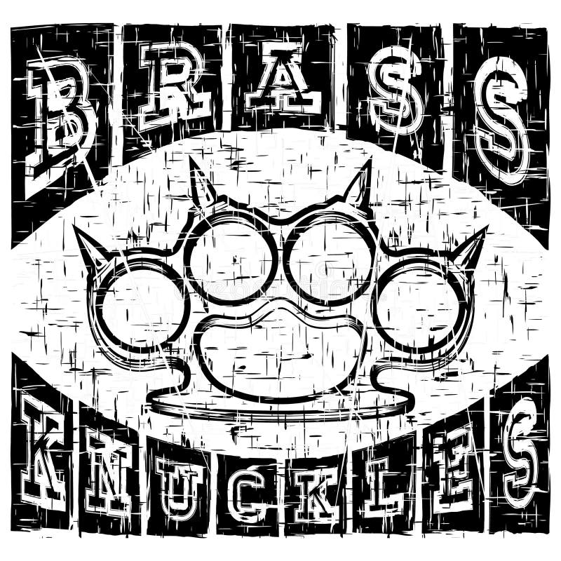 Knuckles La Camiseta Design_4 Ilustración del Vector - Ilustración de ...