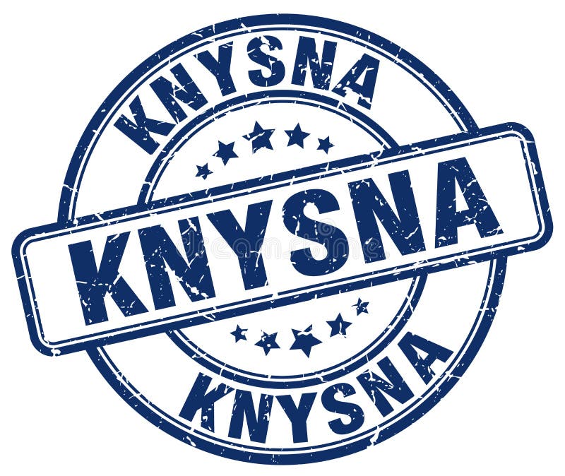 Knysna stamp stock vector. Illustration of knysna, isolated - 120289164