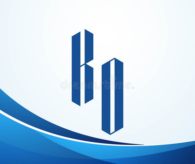 KO Alphabet Letter Logo Design Template Elements Stock Vector ...