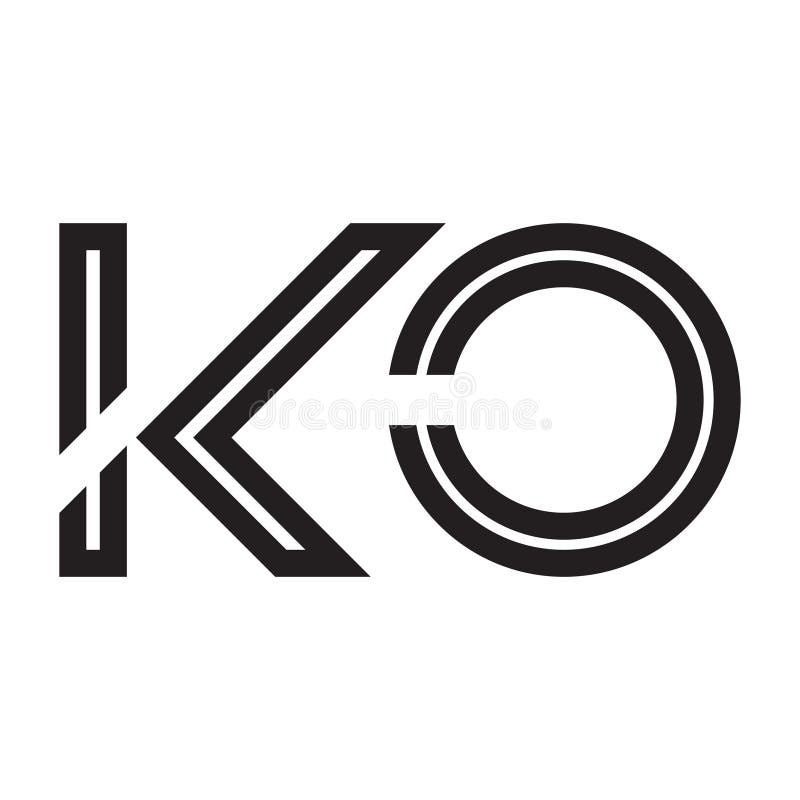 Ko Letter Simple Stock Illustrations – 723 Ko Letter Simple Stock ...