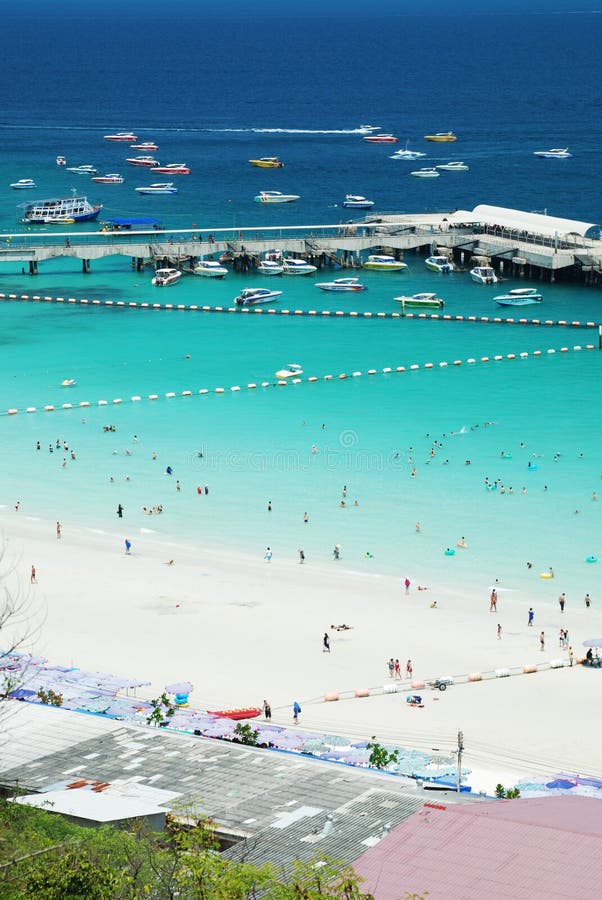 Ko Lan island,Pattaya.#4 stock image. Image of outboard - 6152603