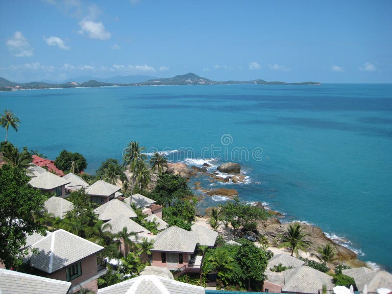 Ko Samui Island stock photo. Image of hillside, coastal - 15943740