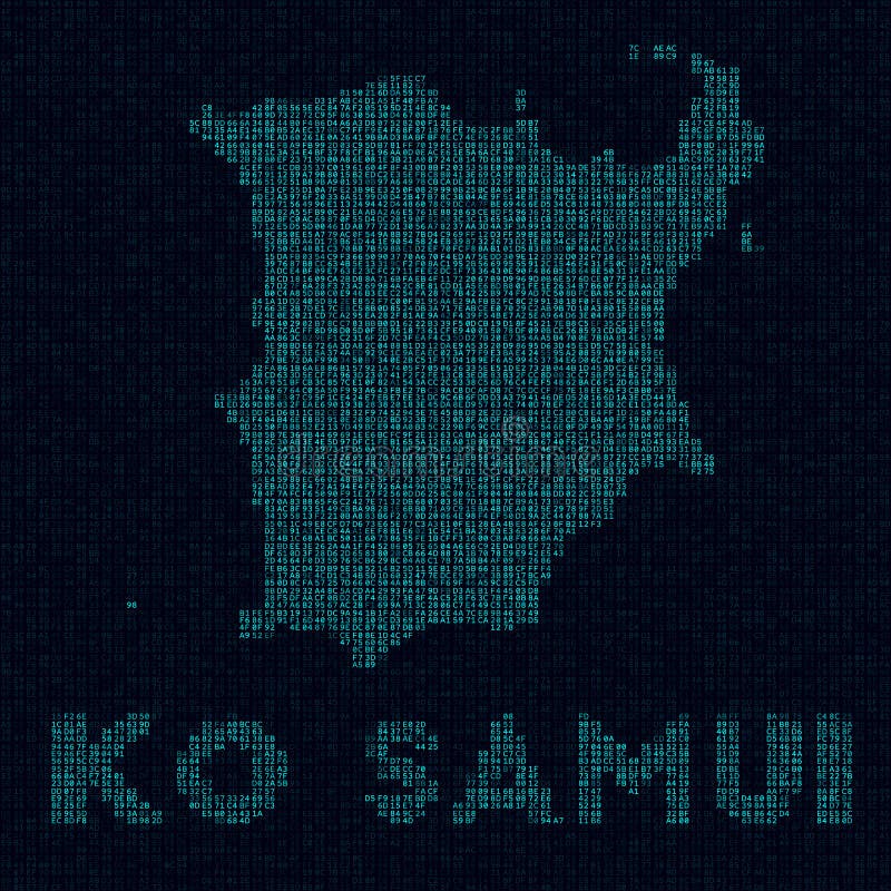 Ko Samui tech map. stock vector. Illustration of binary - 185547338