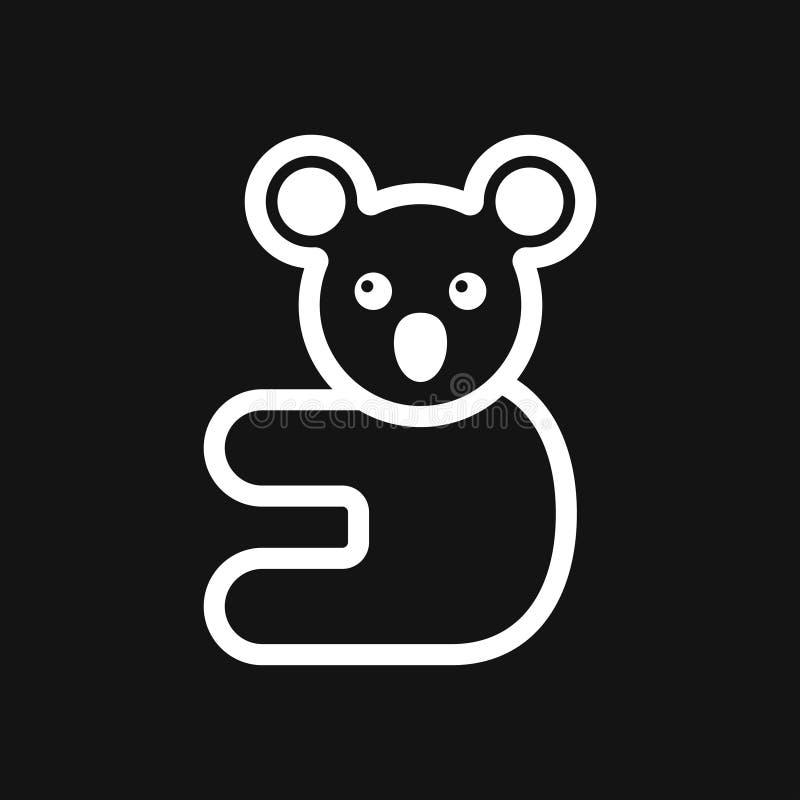 Koala Bear Icon Animal Symbol, Logo, Symbol Stock Illustration ...