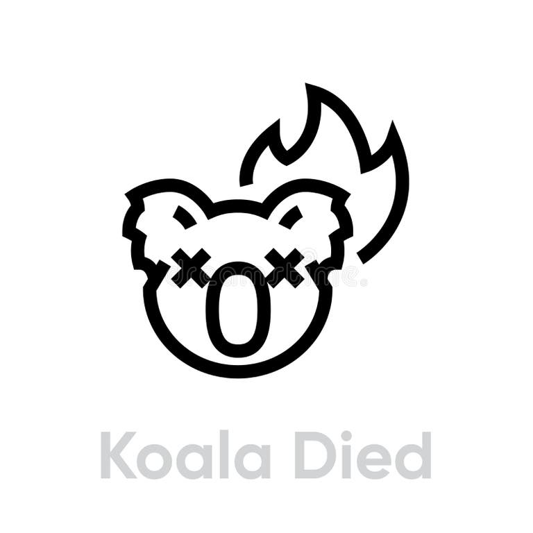 Koala Fire Stock Illustrations – 548 Koala Fire Stock Illustrations ...