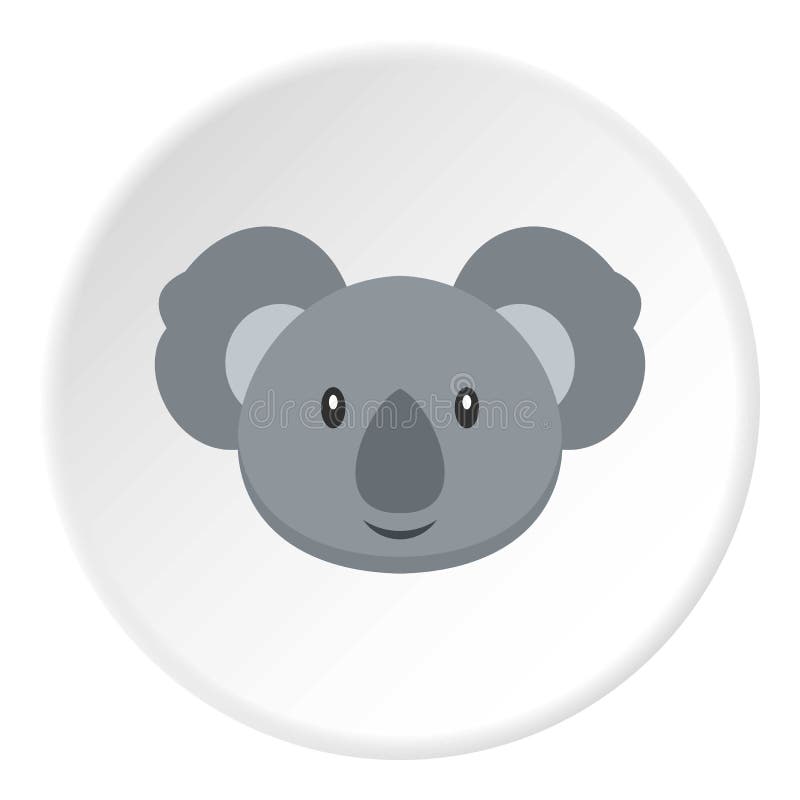 Koala in a Circle stock vector. Illustration of bear - 22279305