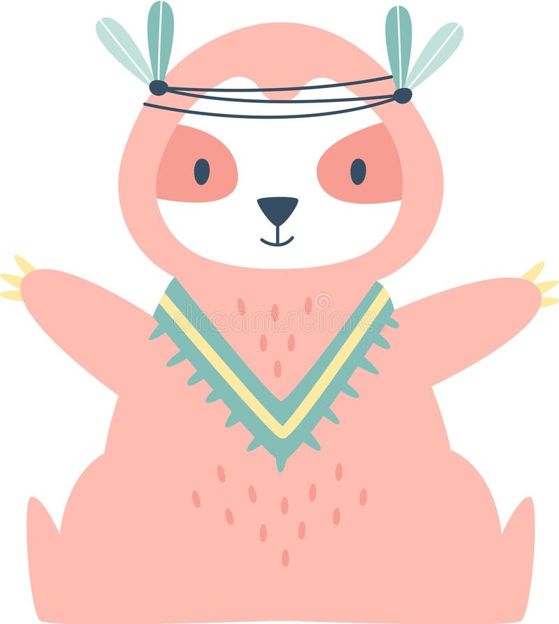 Koala with Indian Traditional Accessories Stock Vector - Illustration ...