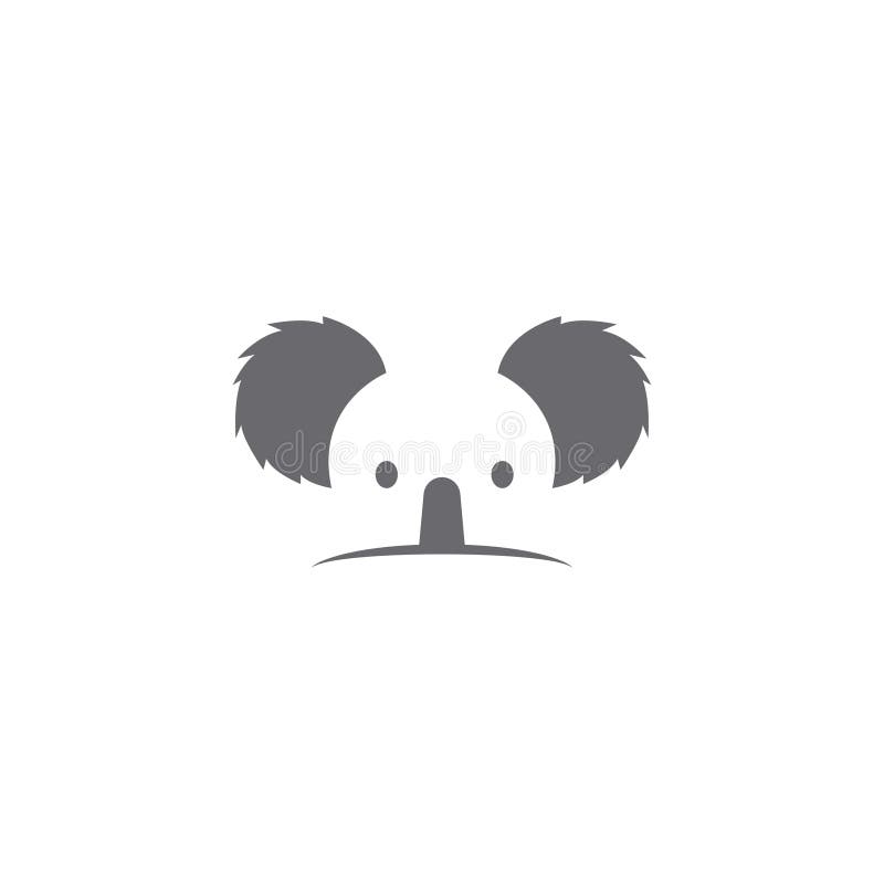 Koala Logo Icon Design Illustration Stock Illustration - Illustration ...