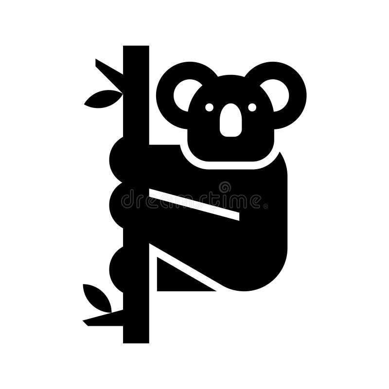 Koala Logo stock vector. Illustration of face, animal - 274005582