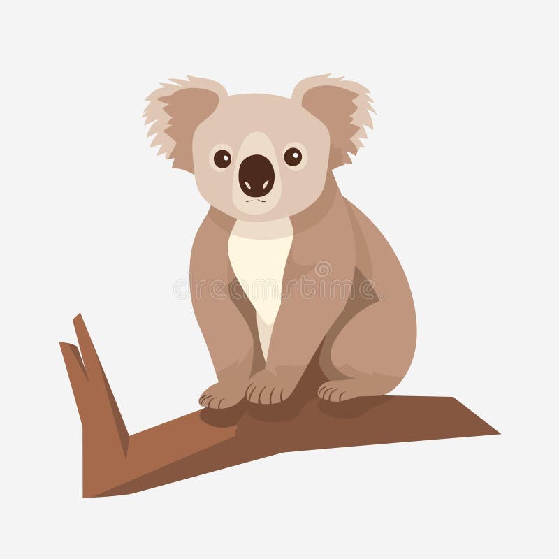 Minimalistic Koala Head Silhouette Drawing with a Single Pencil Stroke ...