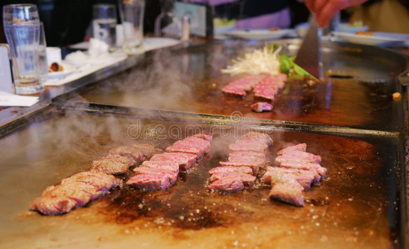 Kobe beef cook stock photo. Image of grill, beef, ingredient - 89435010